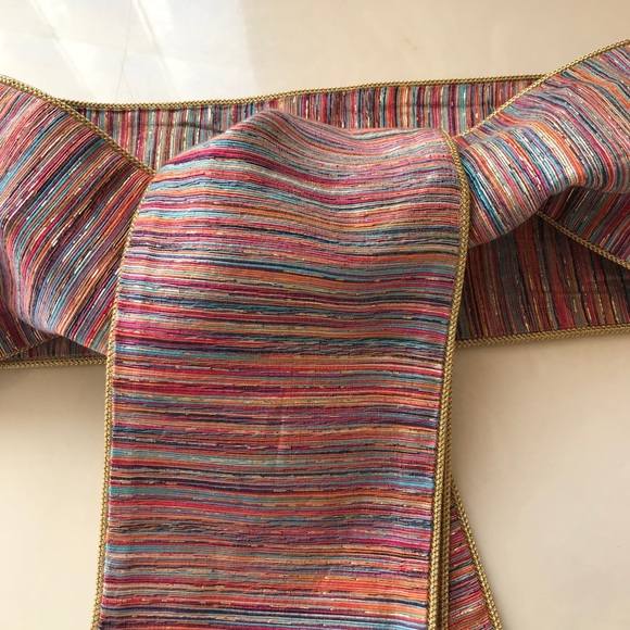 Ginnie Johansen Inc. | Accessories | Vintage Bright Colorful Sash Belt ...